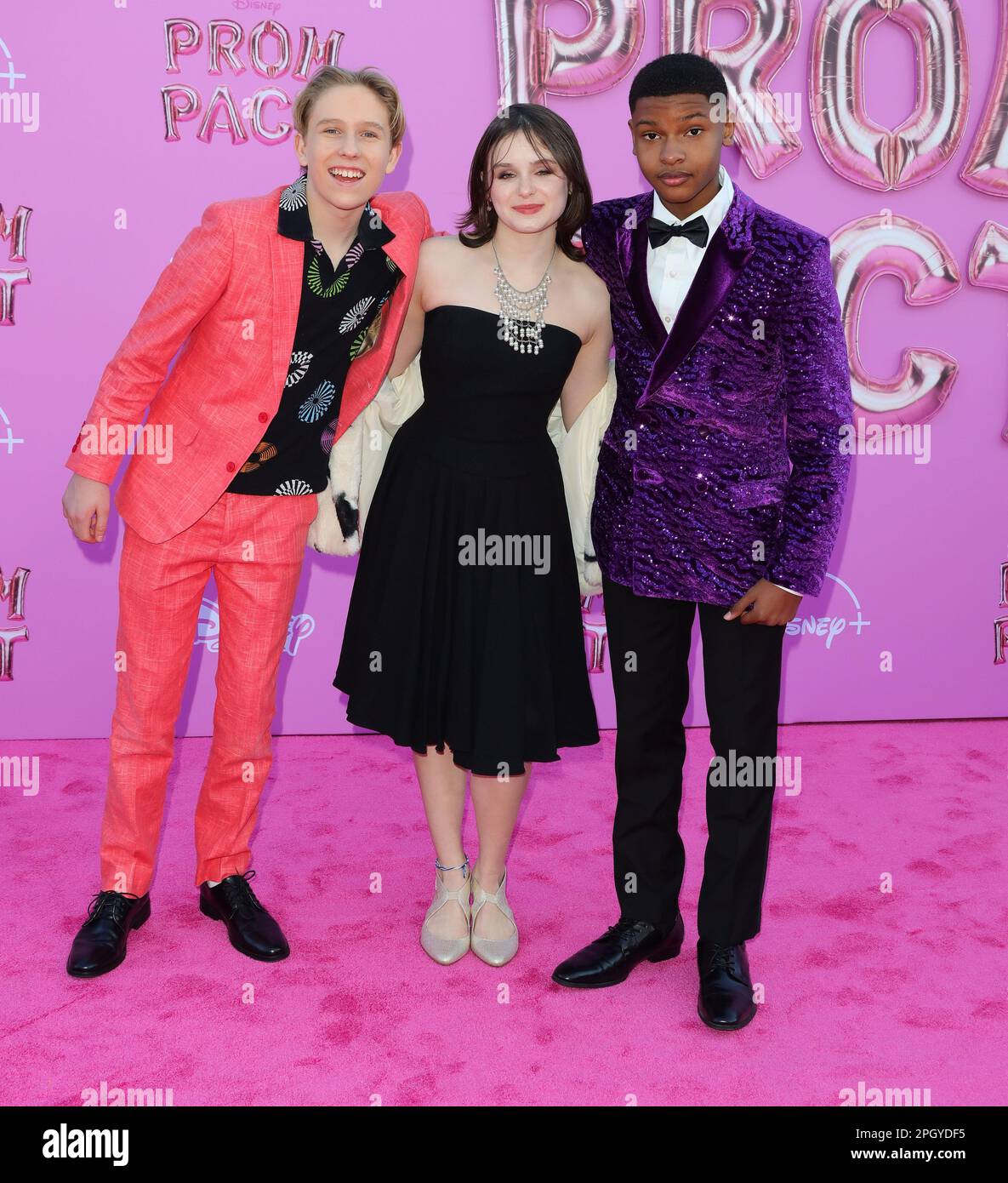 Los Angeles, USA. 24th Mar, 2023. Alfred Lewis, Luke Busey arrives at ...