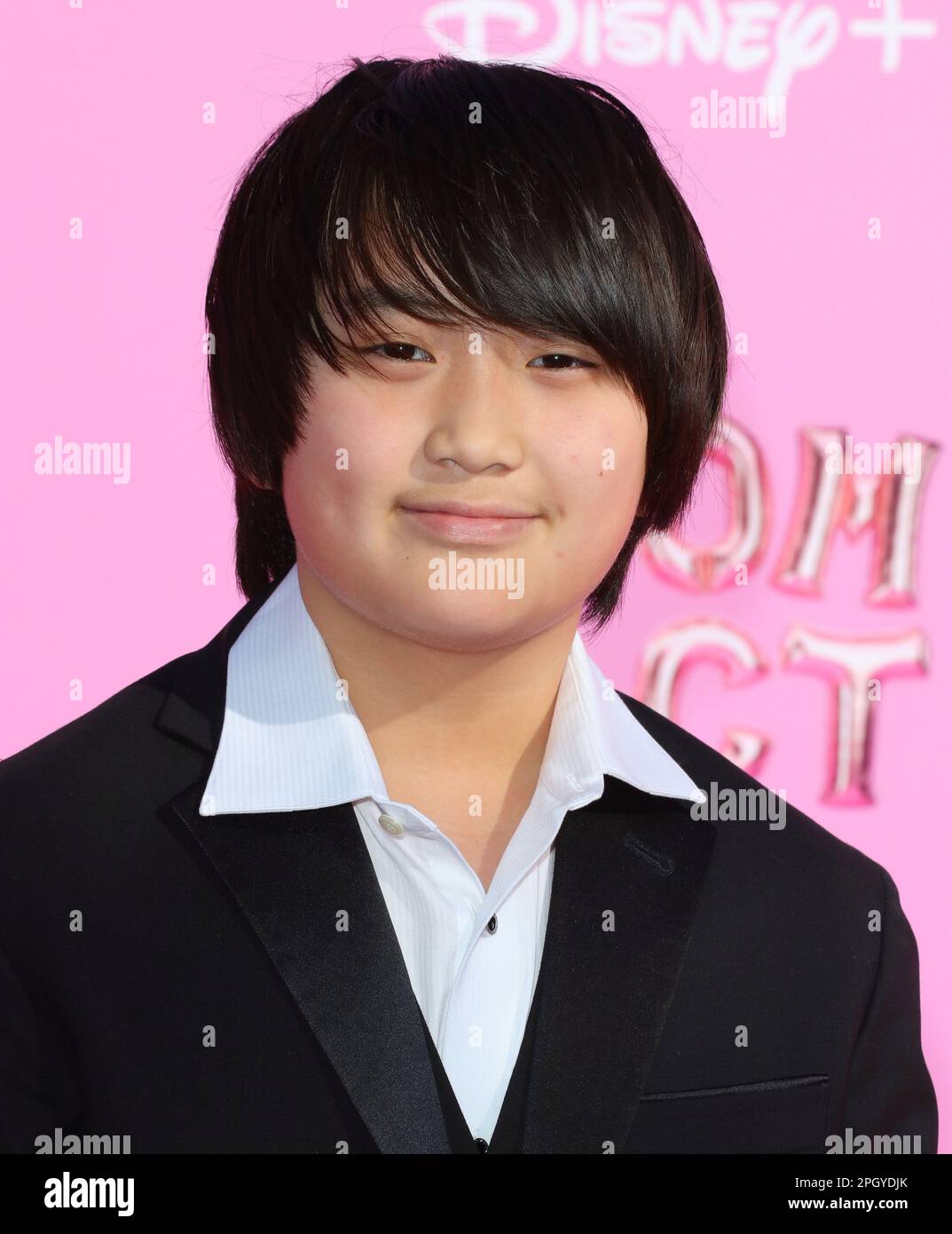 Los Angeles, USA. 24th Mar, 2023. Wes Tian arrives at The Red Carpet ...