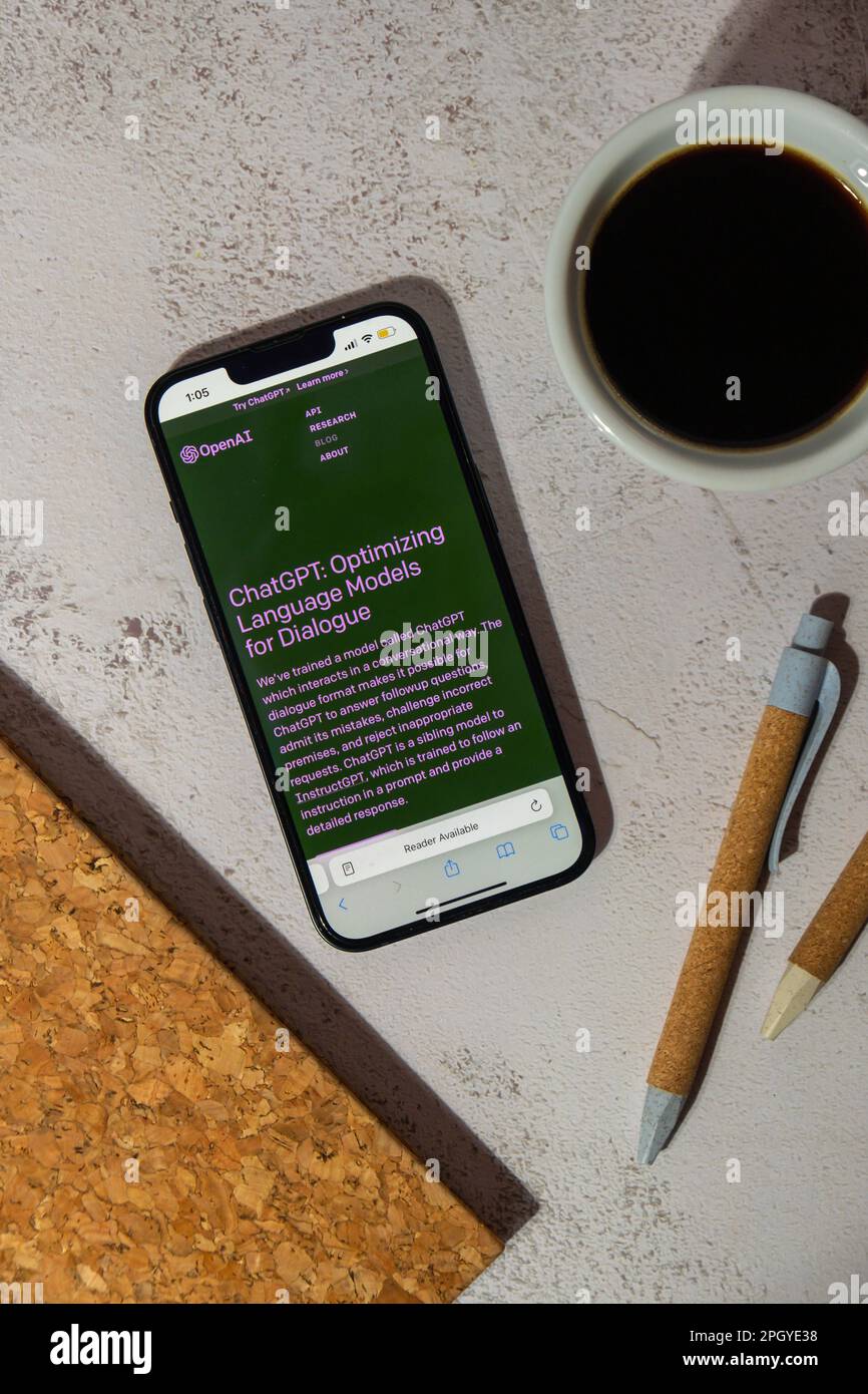 Chatgpt apple hi-res stock photography and images - Alamy