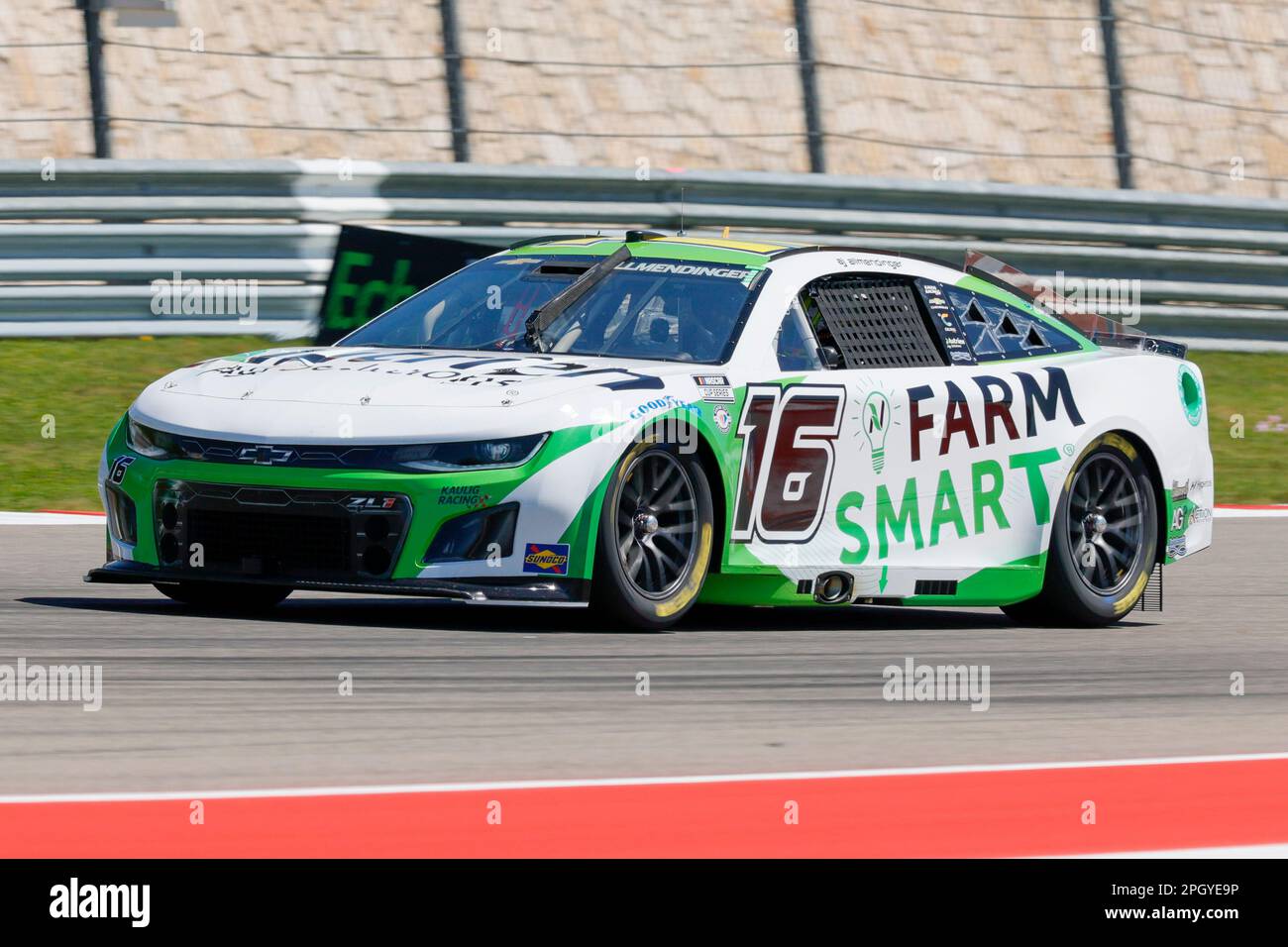 AUSTIN, TX - MARCH 24: KAJ Allmendinger (#16 Kaulig Racing Farmsmart ...