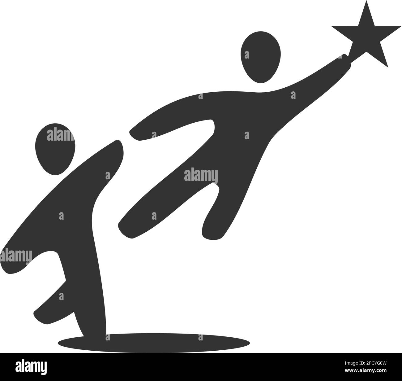 leader with star logo template Icon Illustration Brand Identity ...