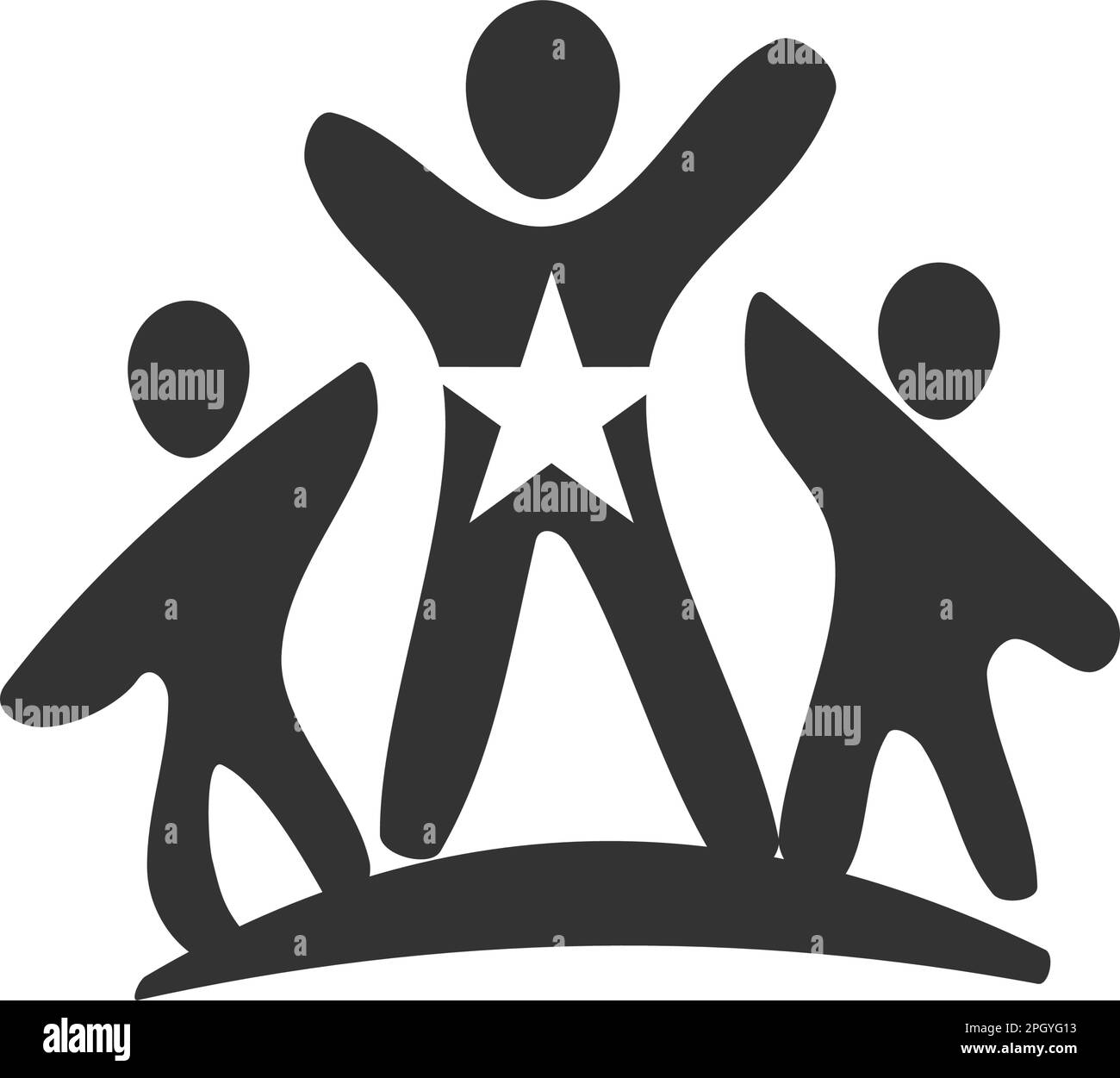 leader with star logo template Icon Illustration Brand Identity ...