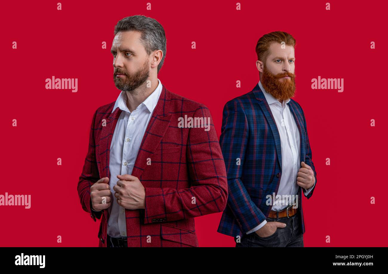 stylish men at studio. stylish men on background. photo of stylish men ...