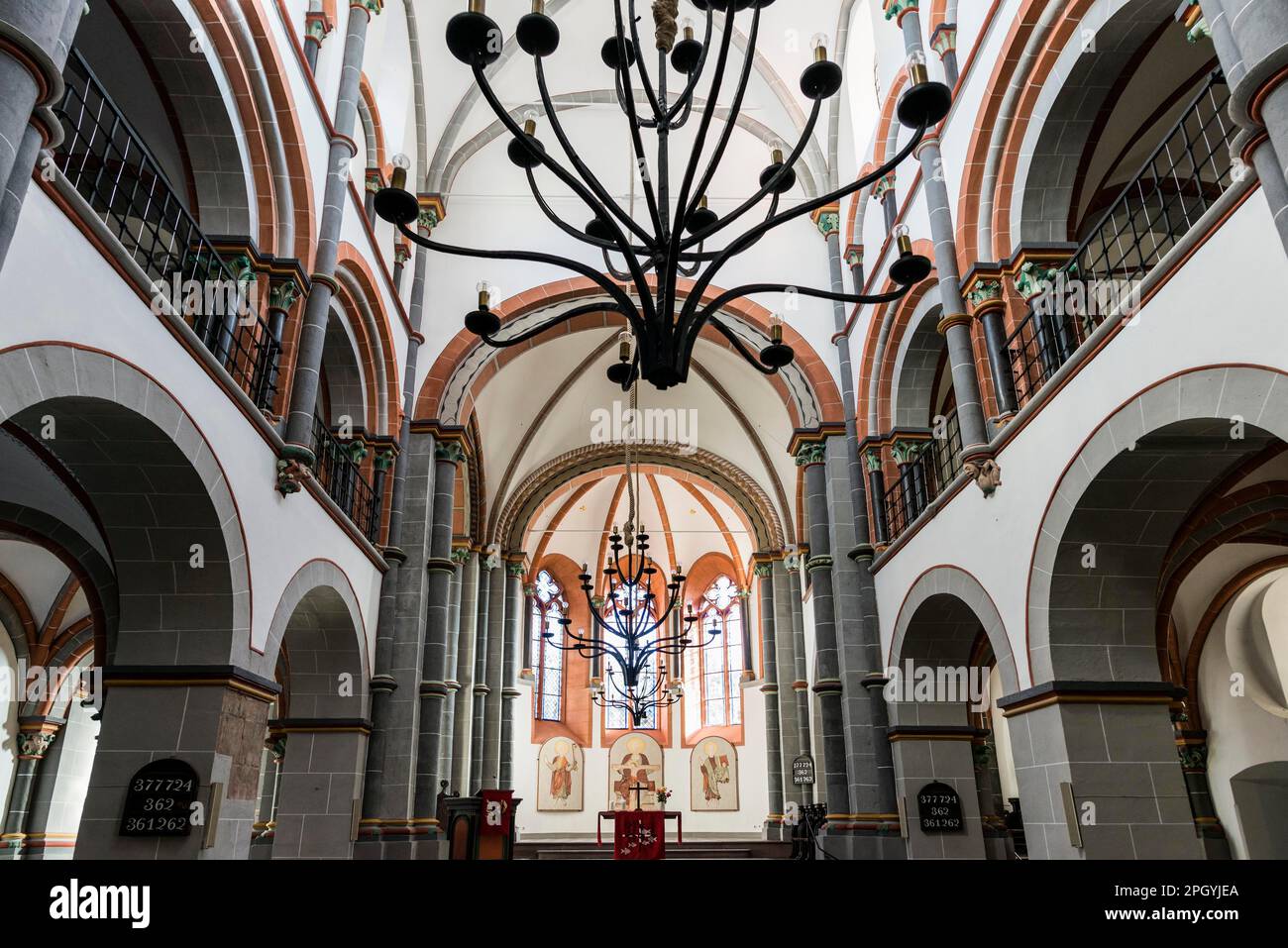 Parish Church of St. Peter, Bacharach, Upper Middle Rhine Valley ...