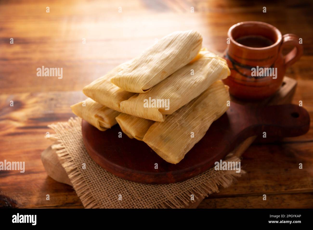 Tamales. Prehispanic dish typical of Mexico and some Latin American ...