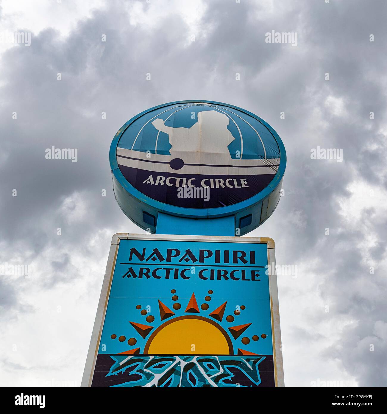 Arctic circle sign hi-res stock photography and images - Alamy