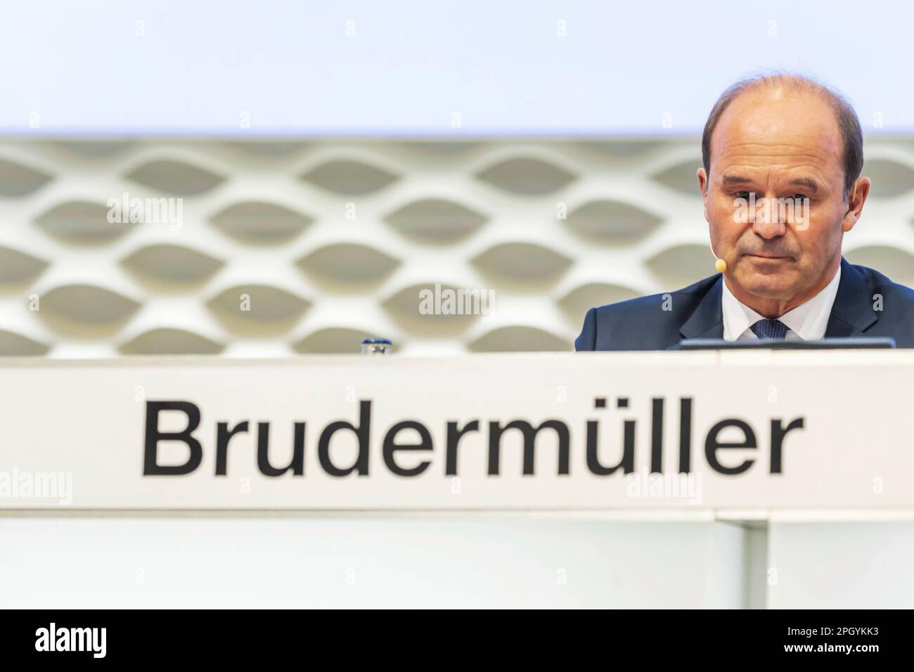Dr Martin Brudermueller, Chairman of the Board of Executive Directors ...