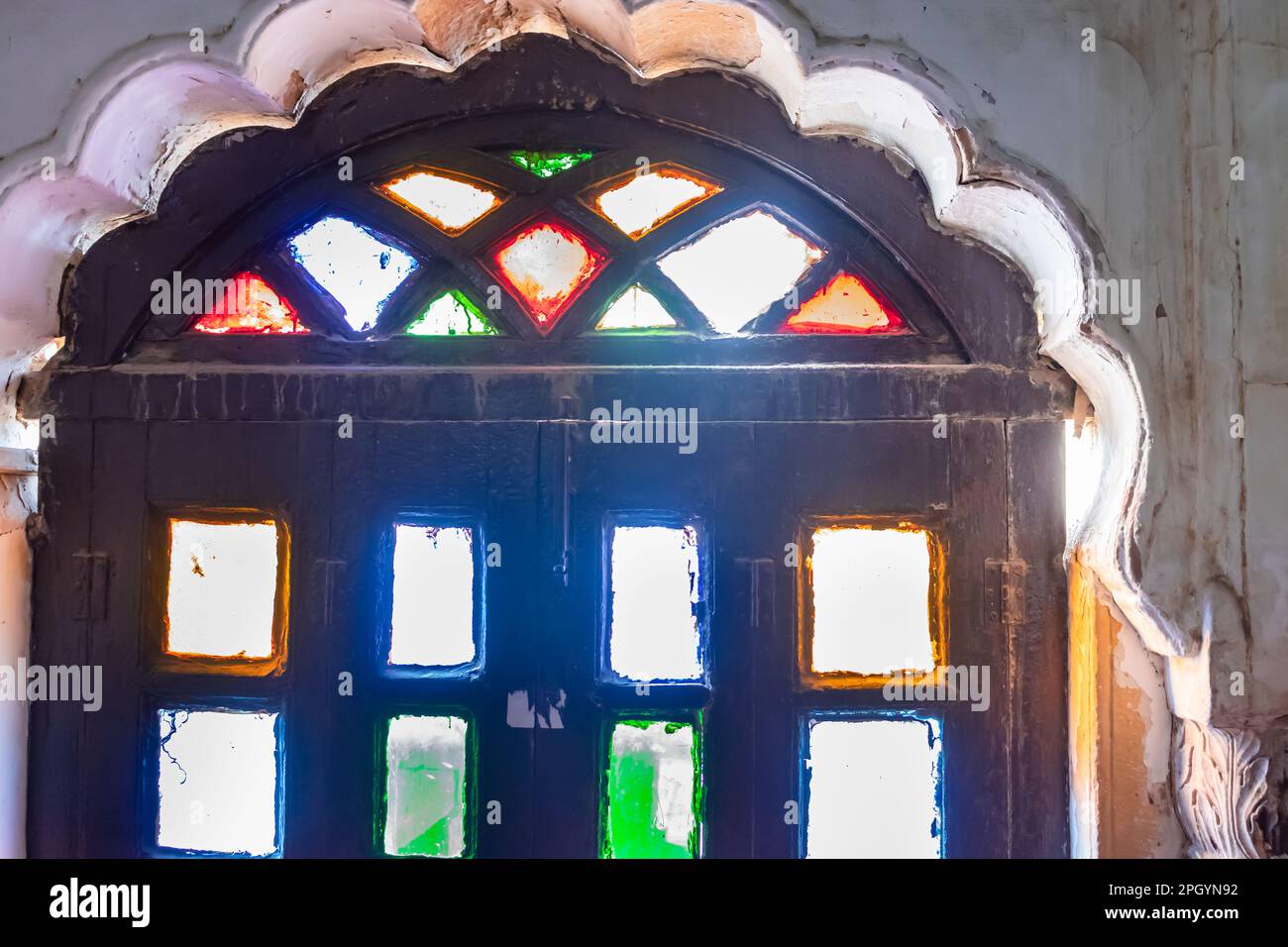 heritage jaisalmer fort vintage window architecture from different ...
