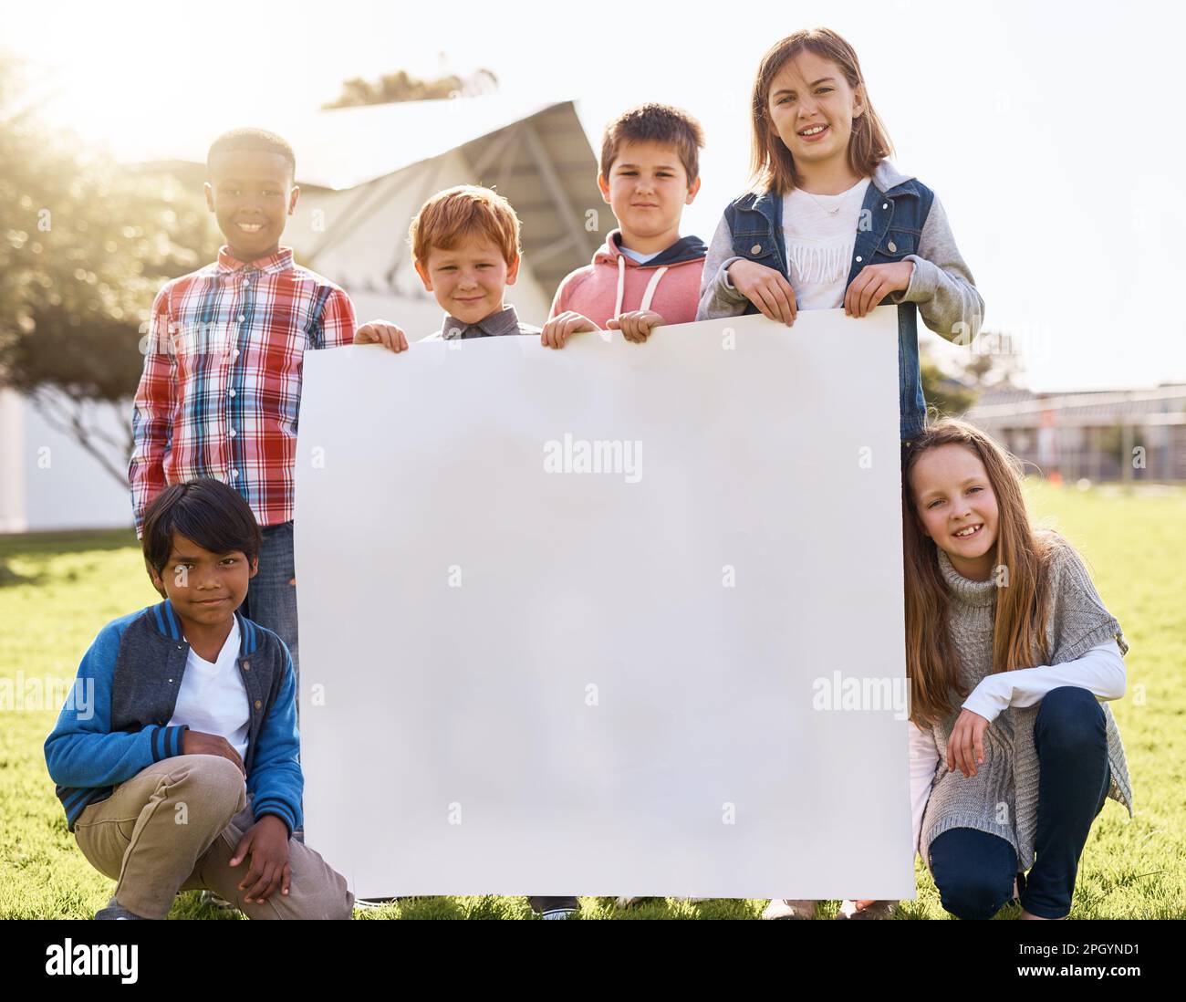 Let these wonderful kids display your idea. young kids playing together ...