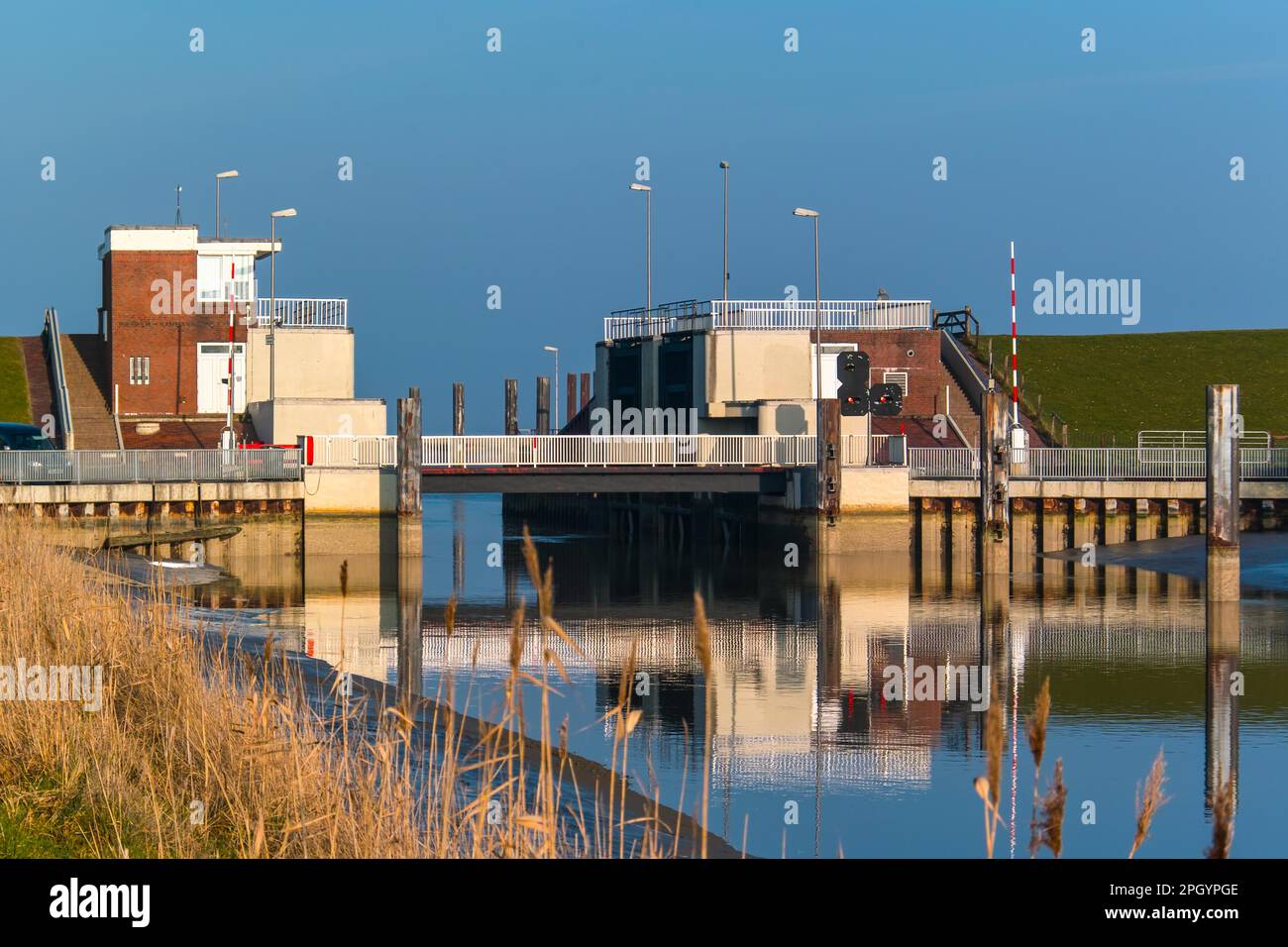 Varel sluice hi-res stock photography and images - Alamy
