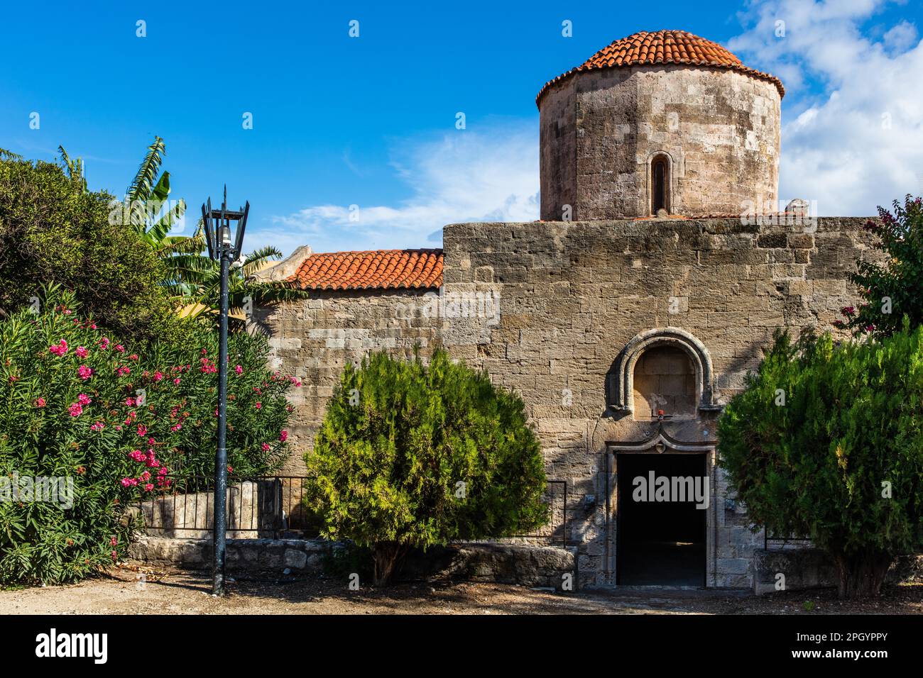 Byzantine Agia Ekateerini Church, 14th century, Rhodes Town, Greece ...