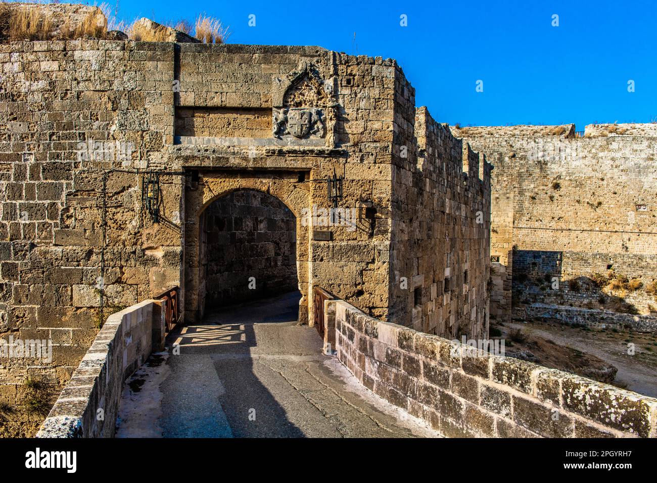Gate of Saint Athanasios, city wall up to 12 metres thick with gates ...