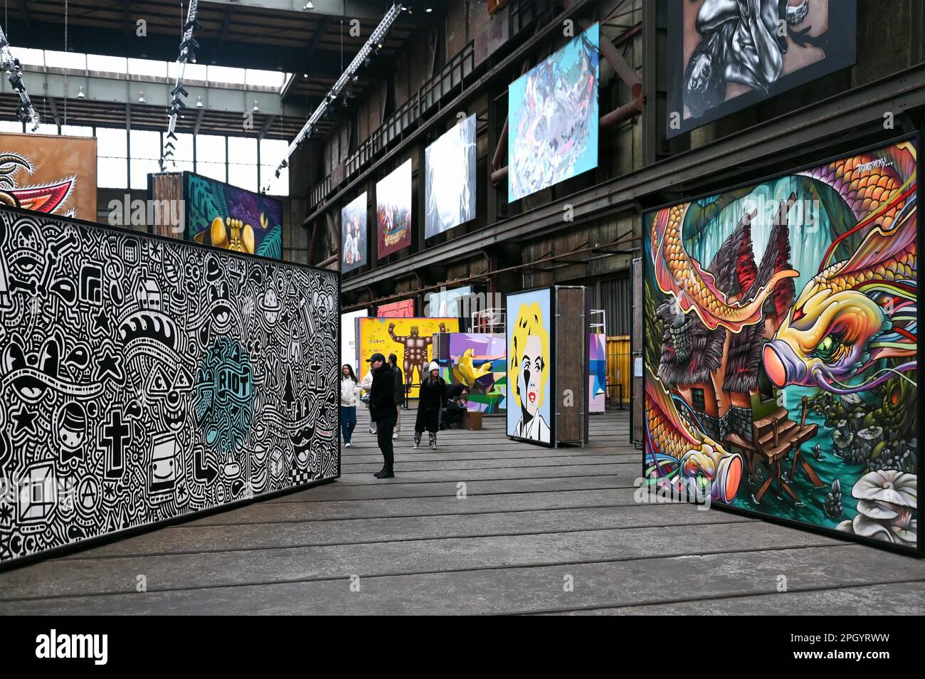 STRAAT, Museum for Street Art and Graffiti, NDSM Plein, Amsterdam, The ...