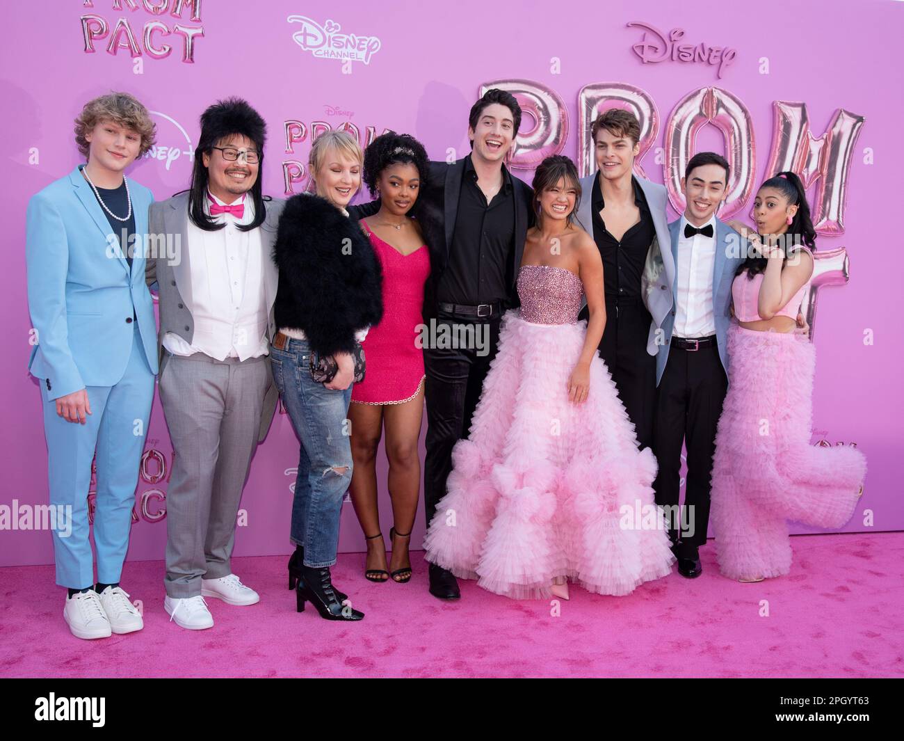 March 24, 2023, Los Angeles, California, United States: (L-R) Actors ...