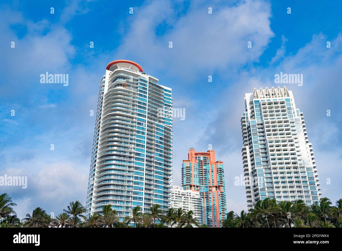 skyscraper architectural building in miami. skyscraper architectural building in florida Stock ...