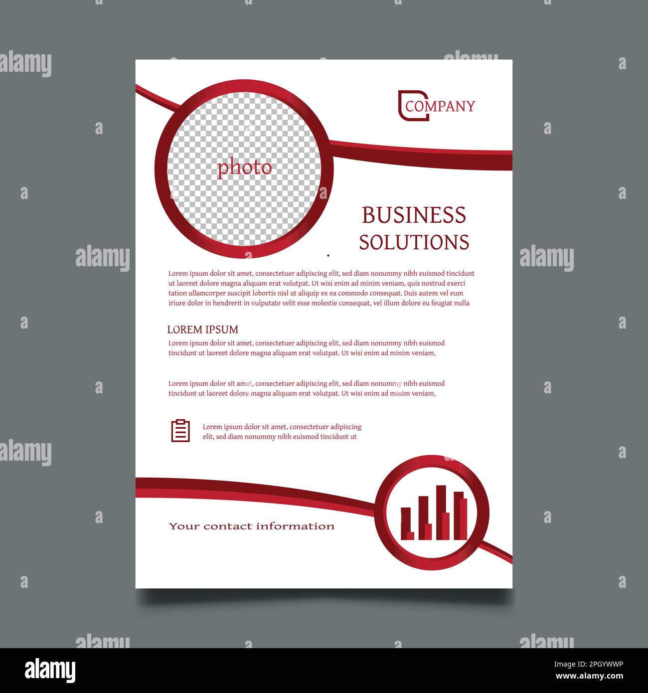 Corporate business flyer template design. set business proposal ...