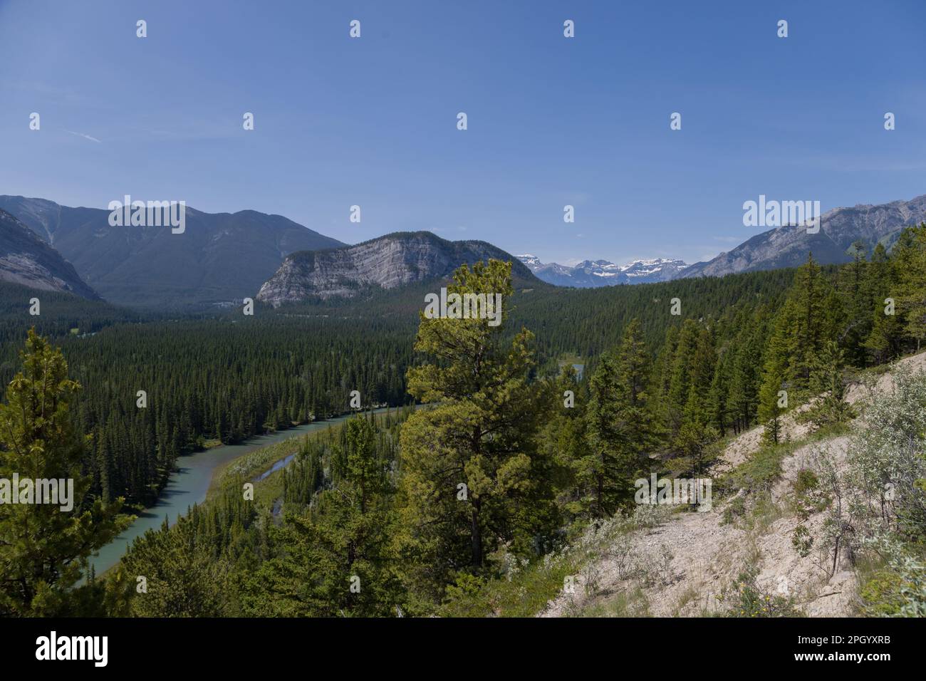Mountain landscape in the Canadian Rockies, Wonderful landscape for ...