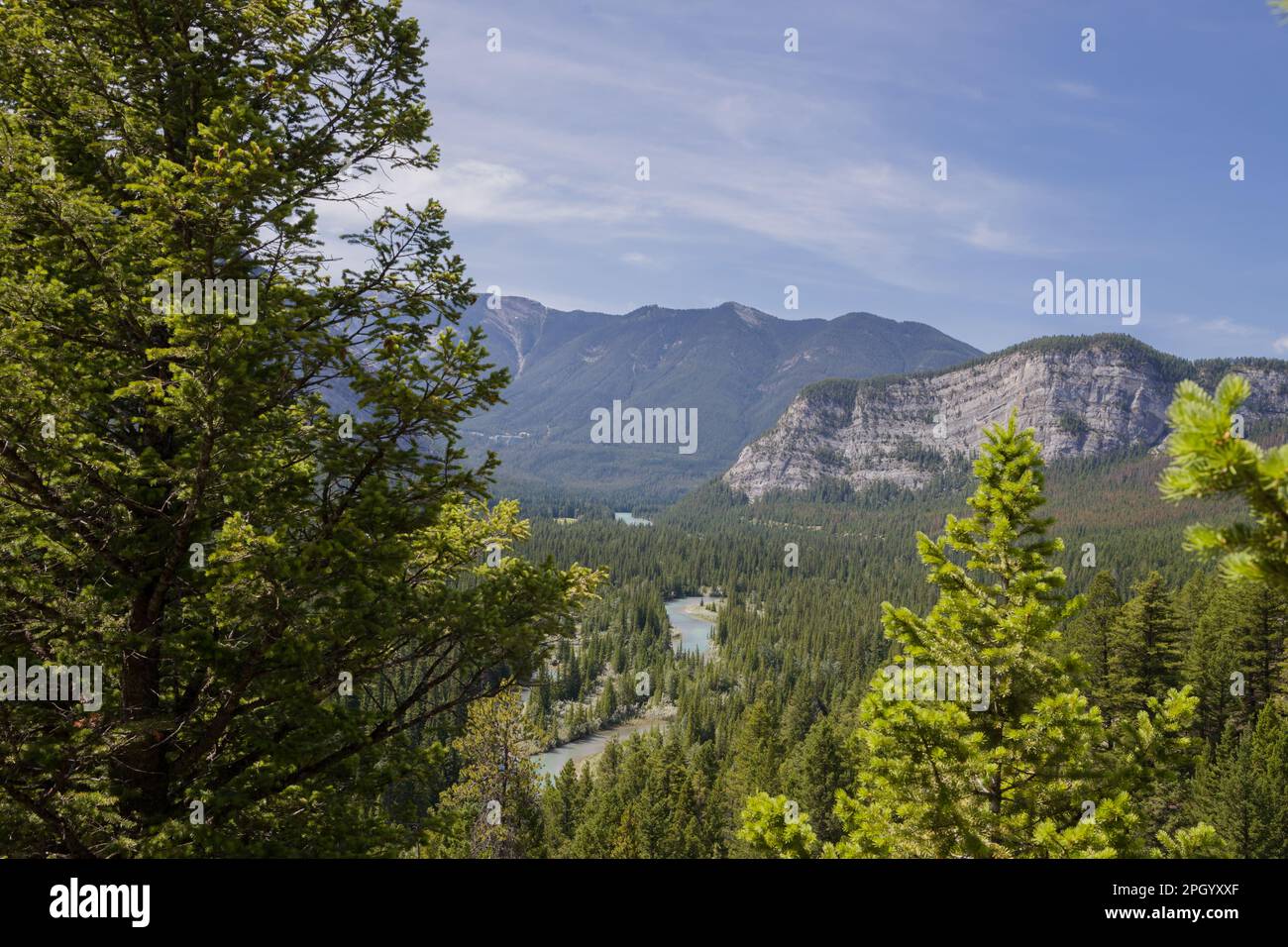 Mountain landscape in the Canadian Rockies, Wonderful landscape for ...