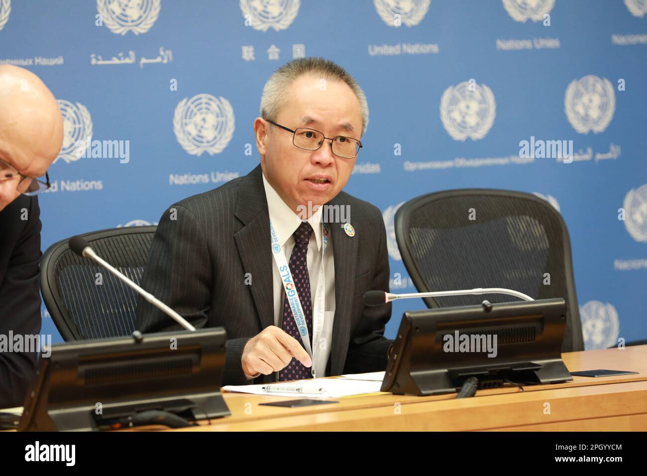 United Nations. 24th Mar, 2023. UN Under-Secretary-General for Economic ...