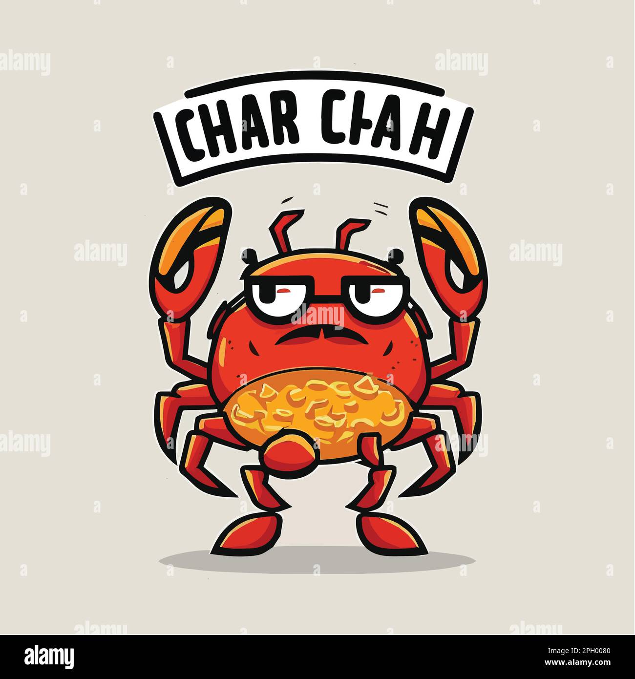 Lively crab Stock Vector Images - Alamy