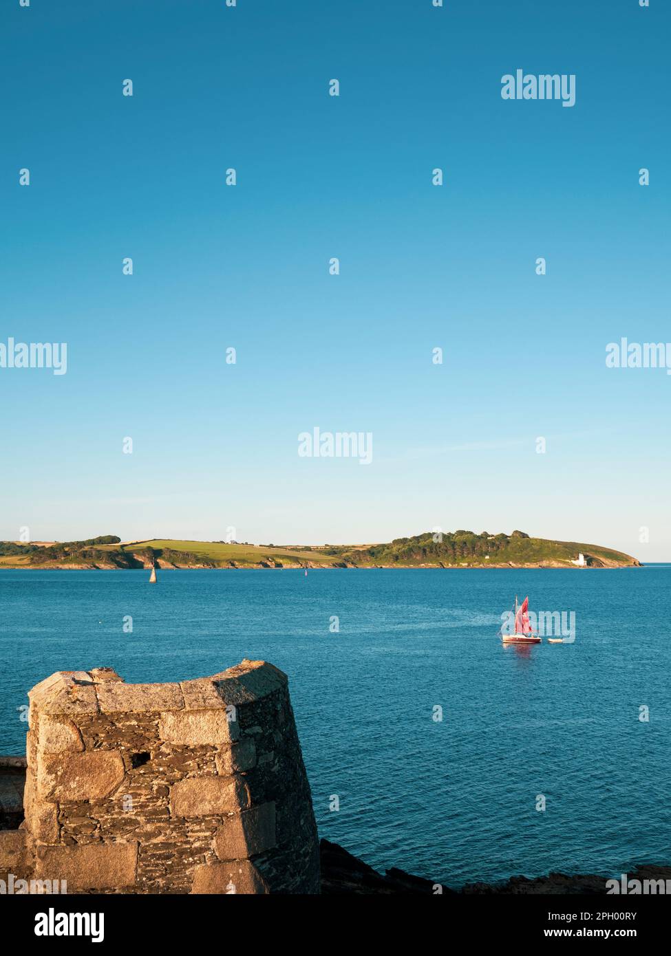 Sailing Falmouth, Little Dennis Fort, Pendennis Point, Falmouth ...