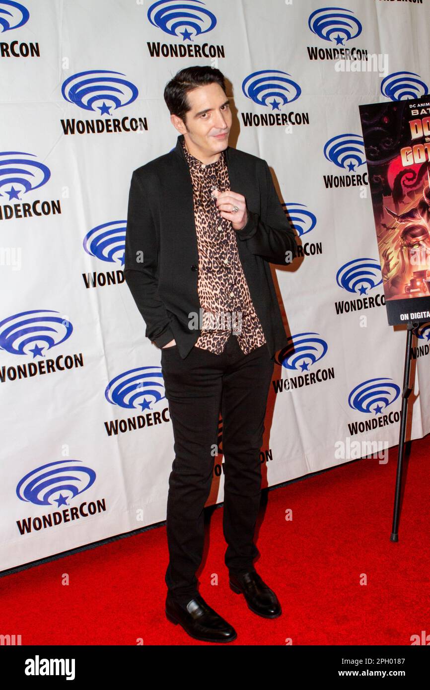 David Dastmalchian arrives at the press room for "Batman: The Doom That ...