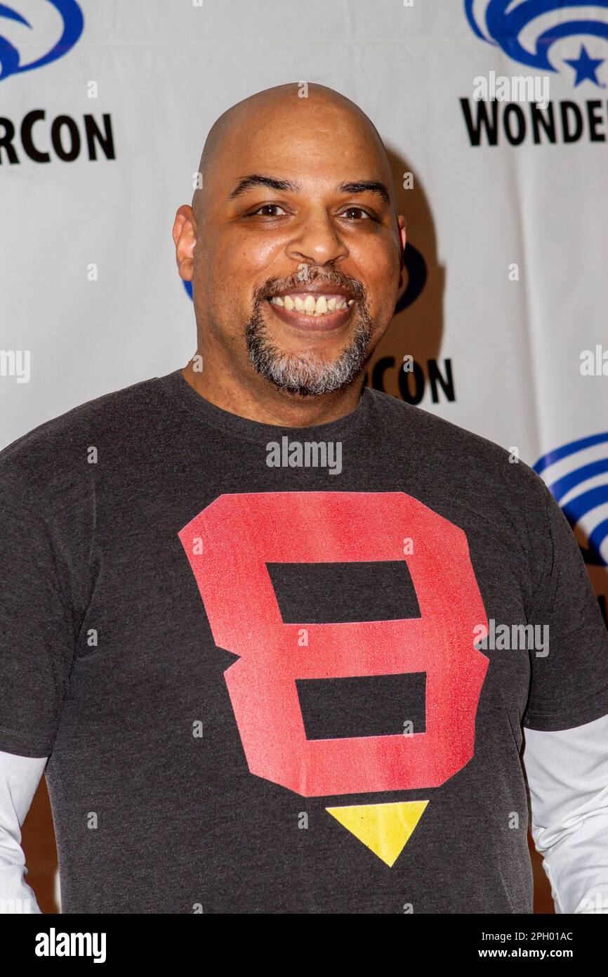 Christopher Berkeley arrives at the press room for "Batman: The Doom ...