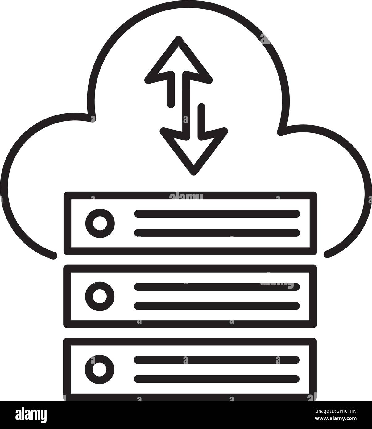 Server room environment Stock Vector Images - Alamy