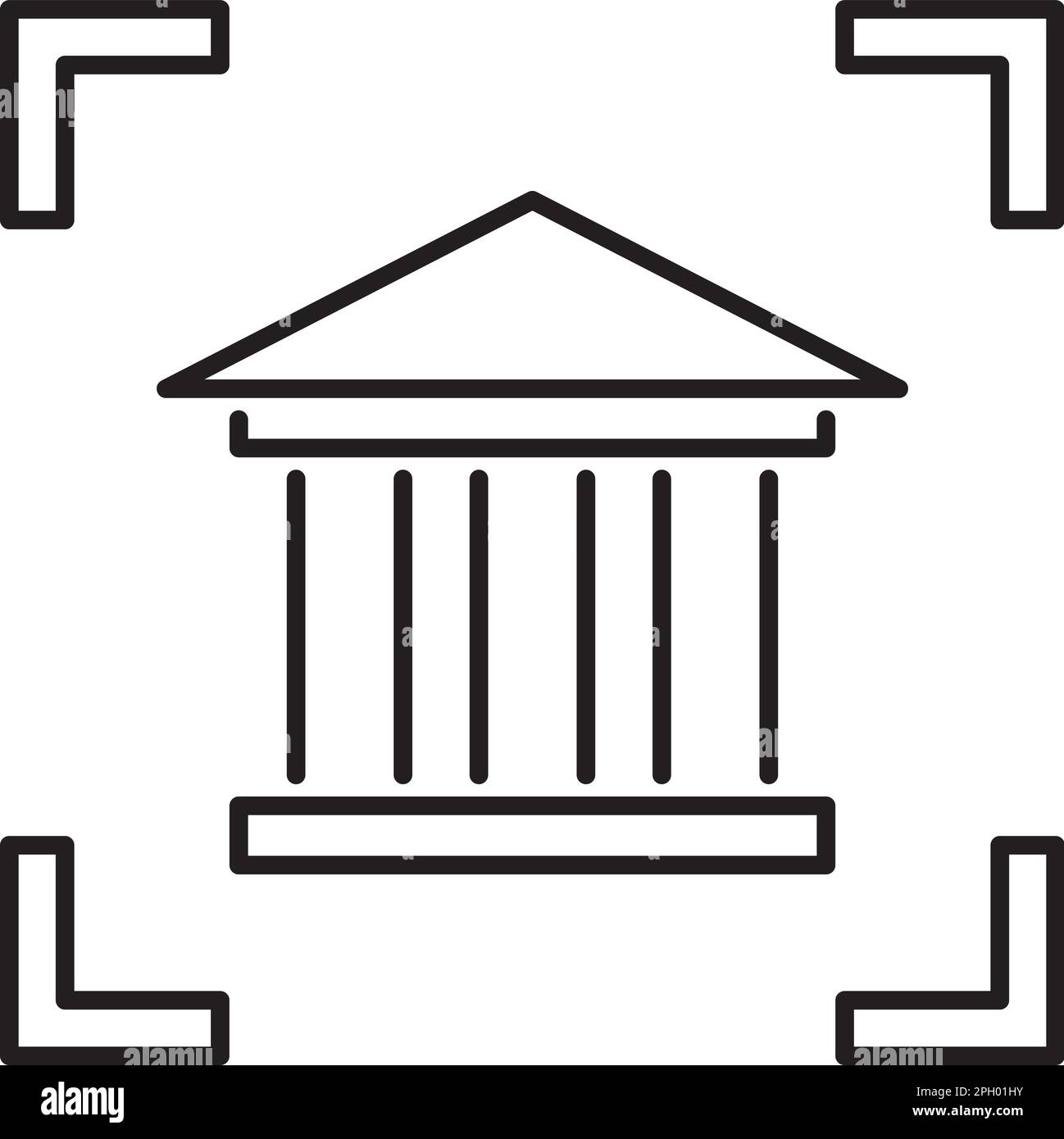 Information technology bank account vector icon illustration Stock ...