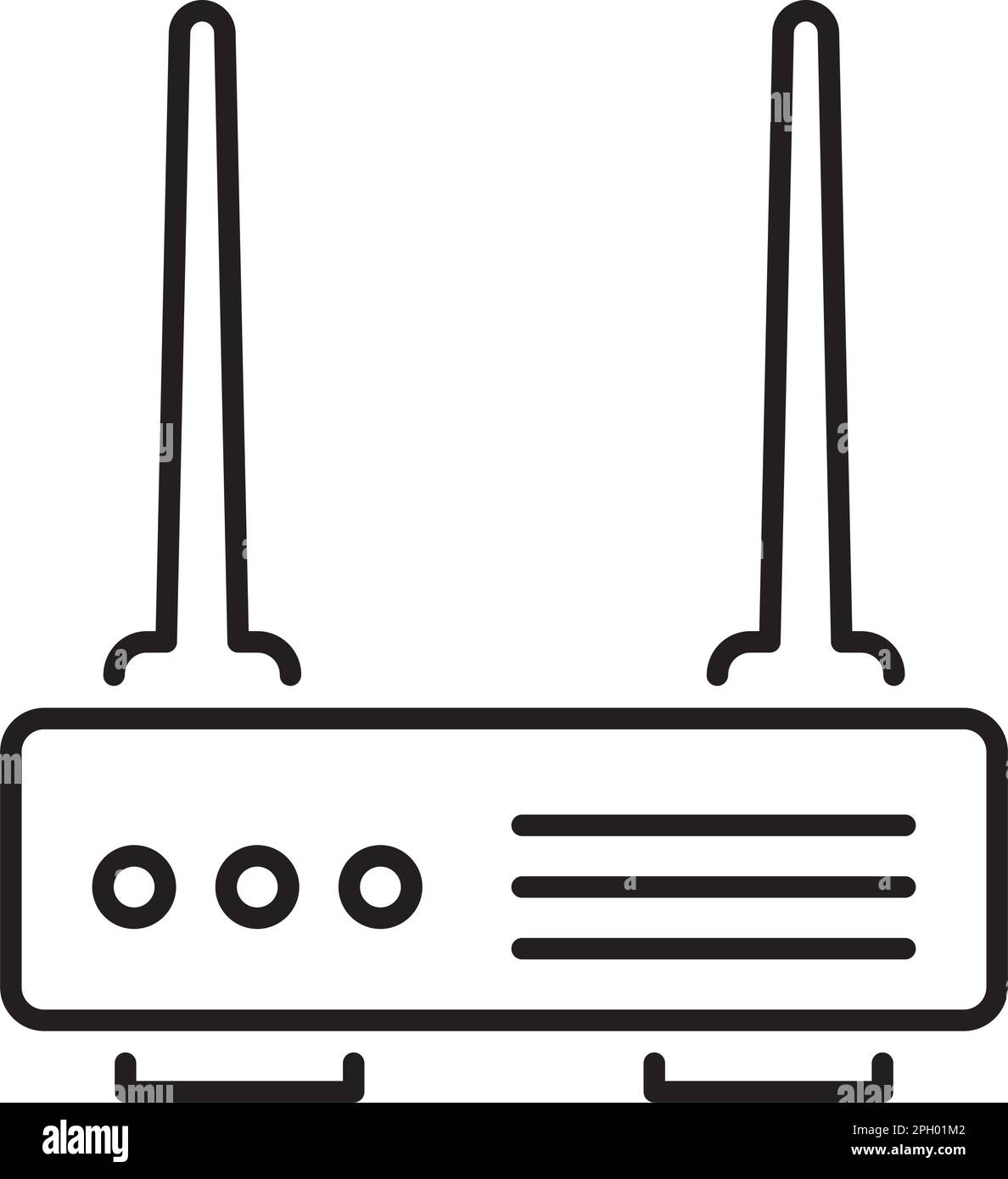 Information technology router vector icon illustration Stock Vector ...
