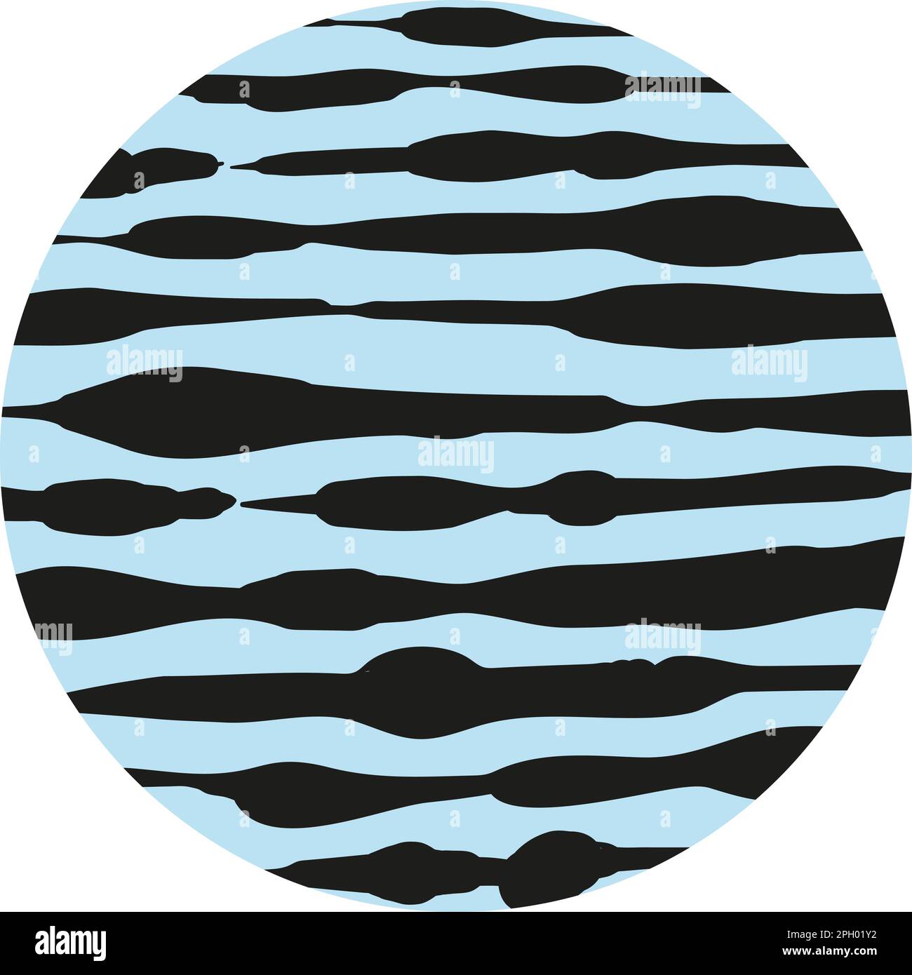 Set of round abstract shapes, backgrounds, patterns, icons for social ...