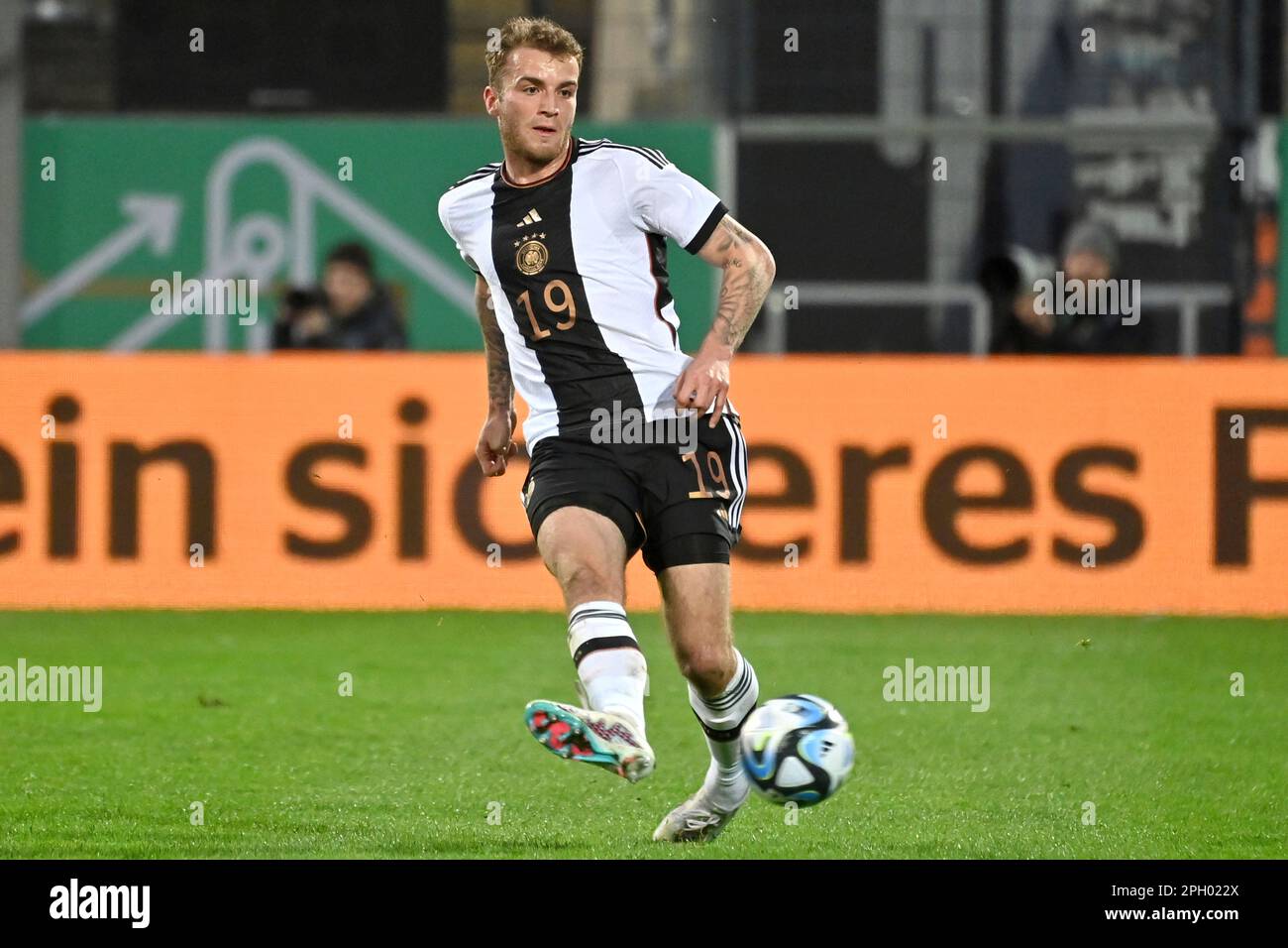 Frankfurt, Deutschland. 24th Mar, 2023. Louis Jordan BEYER (GER ...