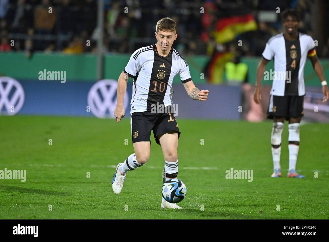 Frankfurt, Deutschland. 24th Mar, 2023. Angelo STILLER (GER), action ...