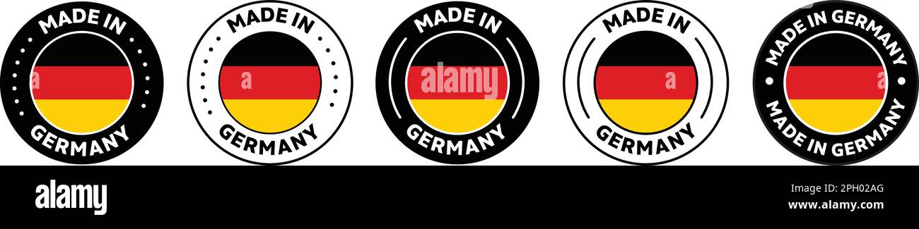Made in germany logo hi-res stock photography and images - Alamy