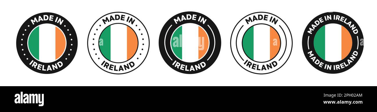 Made in ireland icon Stock Vector Images - Alamy