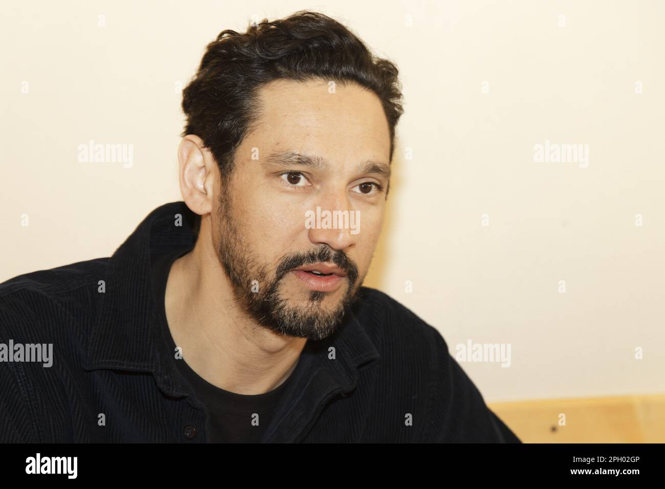 Sete, France.1th March, 2023. Stany Coppet, actor, attends at The first ...