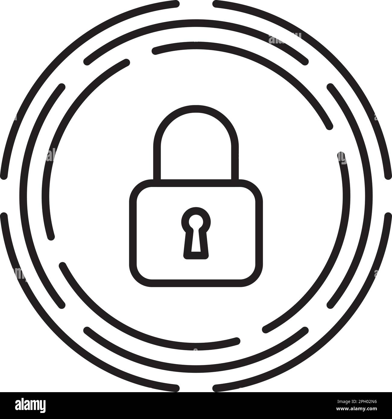 Cyber security project background Stock Vector Images - Alamy
