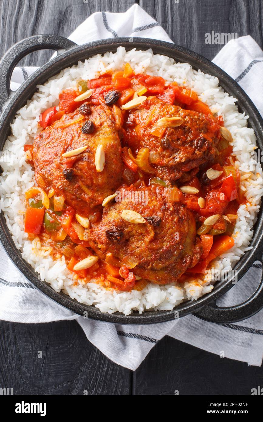 Chicken curry rice bacon hi-res stock photography and images - Alamy