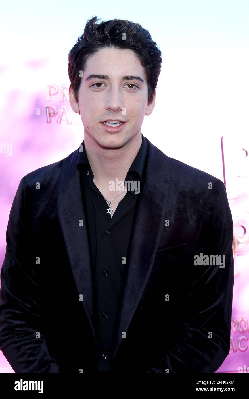 LOS ANGELES - MAR 24: Milo Manheim at Prom Pact Premiere Screening at ...