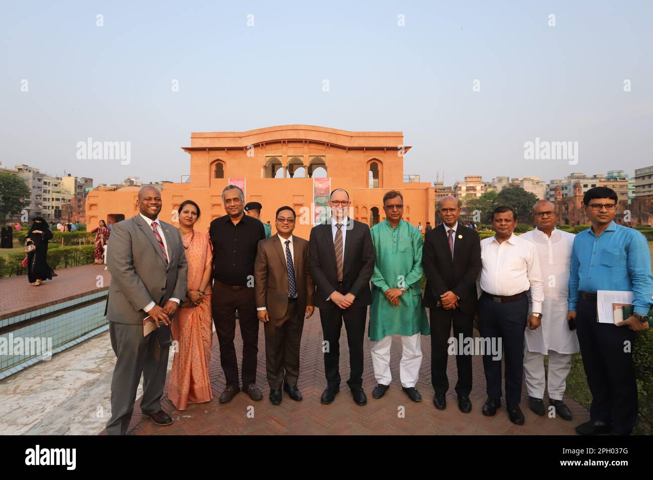 US Ambassador Peter Haas attends the closing ceremony of retrofitting ...