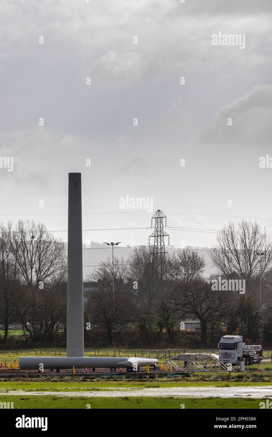 Pylon construction hi-res stock photography and images - Alamy