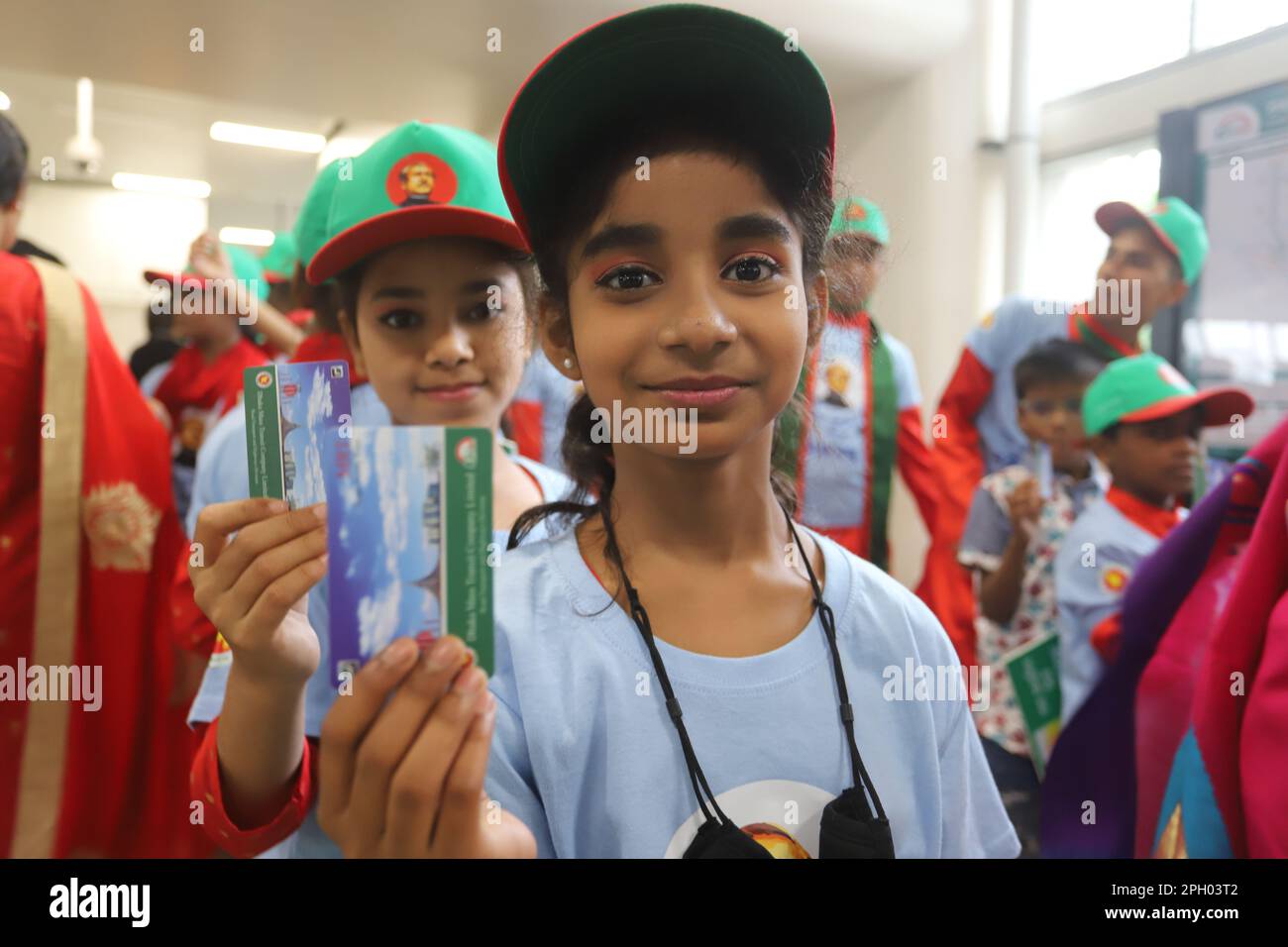 Dhaka Mass Transit Company Limited organised a joy metro train ride for ...