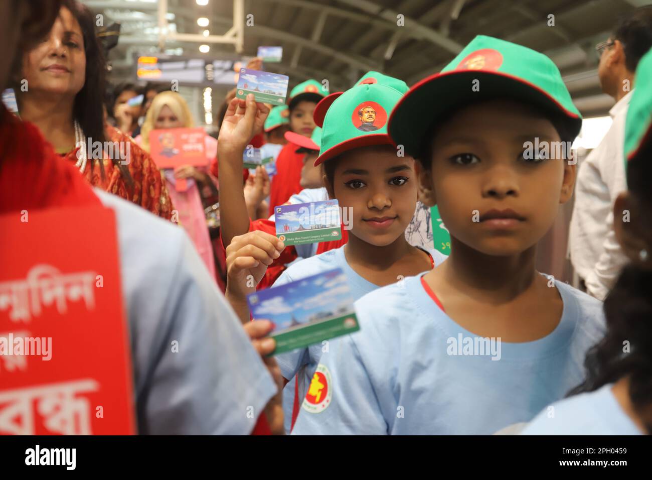 Dhaka Mass Transit Company Limited organised a joy metro train ride for ...