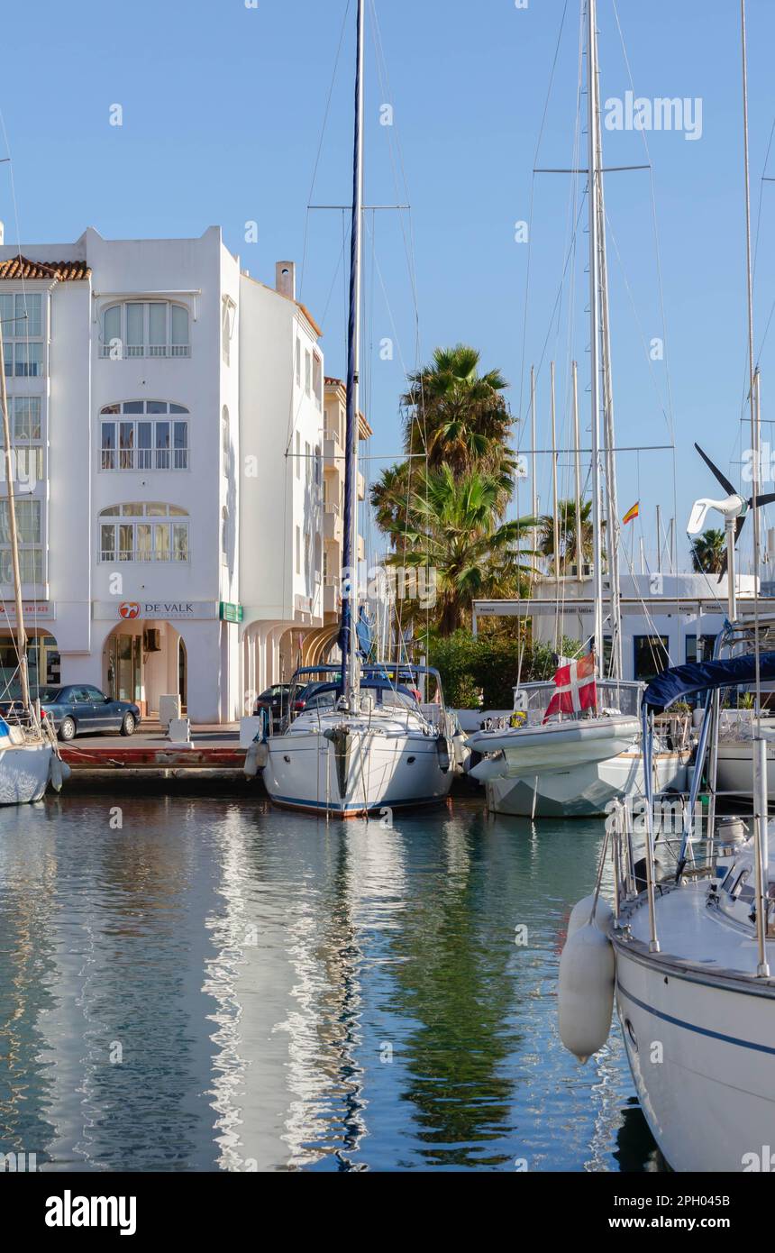 ALMERIMAR, SPAIN - 19 DECEMBER 2022 One of the largest recreational ...