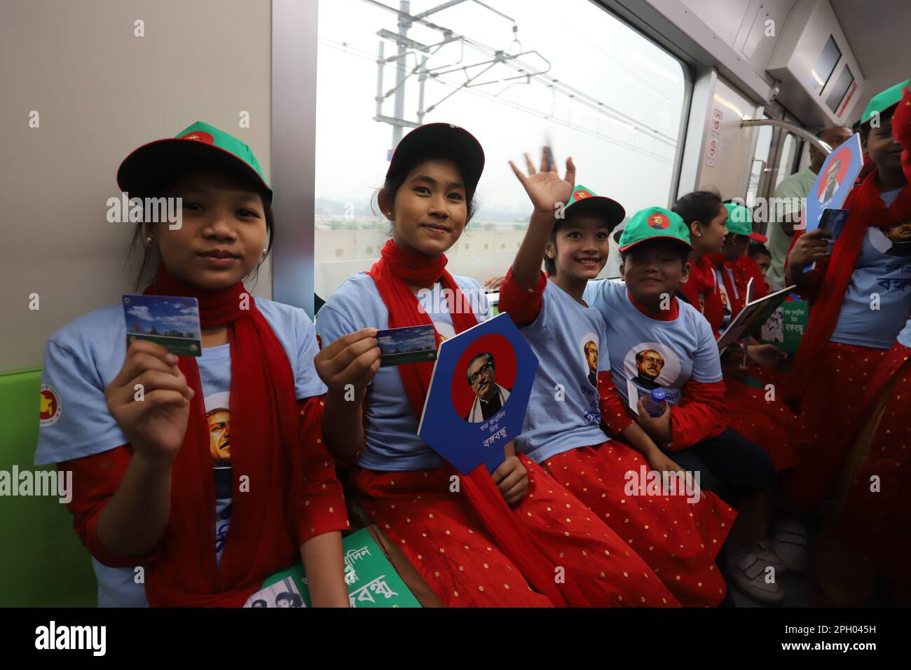 Dhaka Mass Transit Company Limited organised a joy metro train ride for ...
