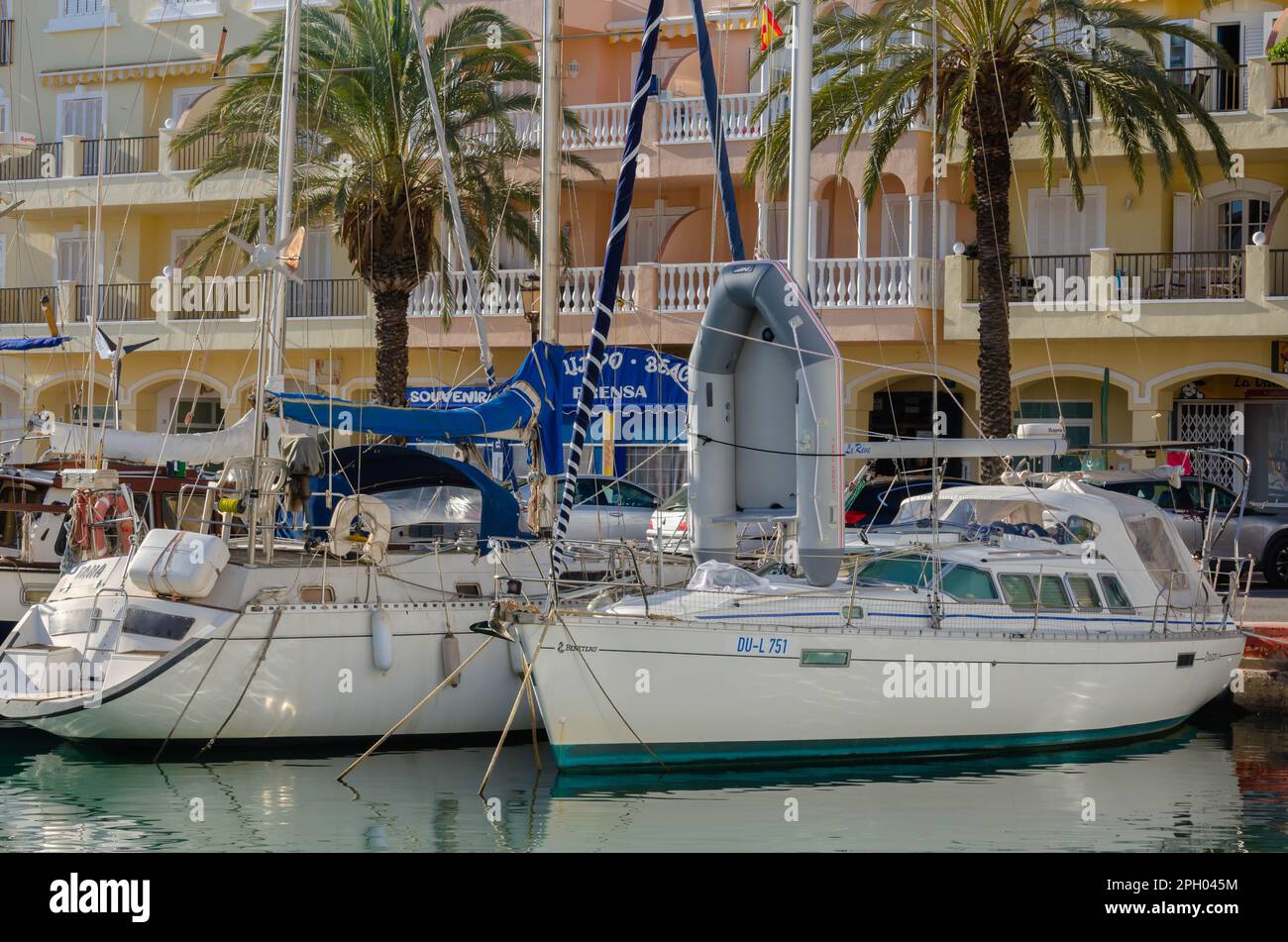 ALMERIMAR, SPAIN - 19 DECEMBER 2022 One of the largest recreational ...