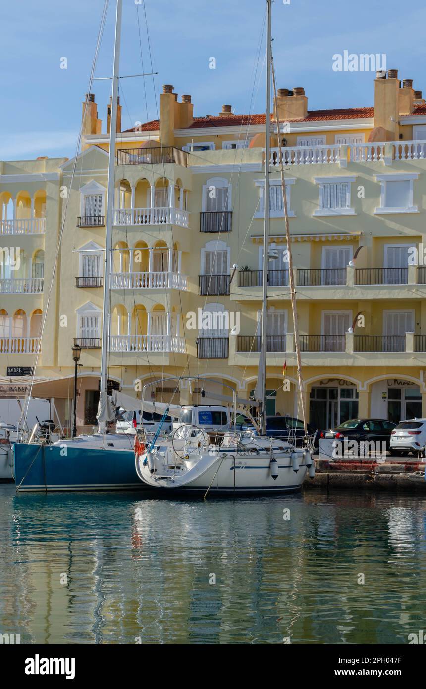 ALMERIMAR, SPAIN - 19 DECEMBER 2022 One of the largest recreational ...