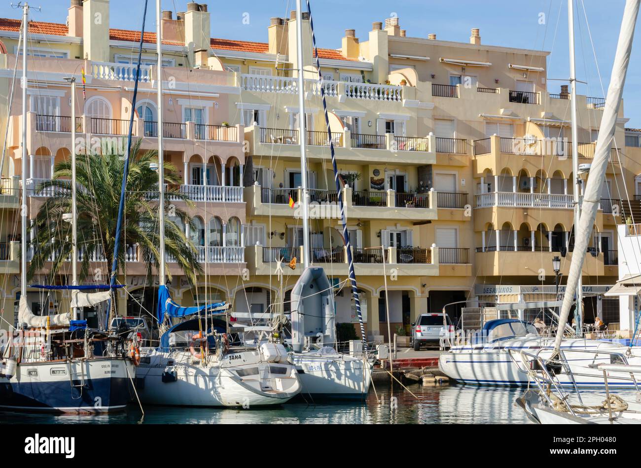 ALMERIMAR, SPAIN - 19 DECEMBER 2022 One of the largest recreational ...