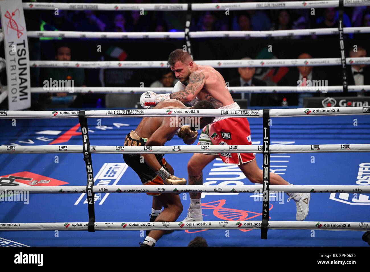 Milan, Italy. 24th Mar, 2023. Zucco VS Brown during WBC International ...