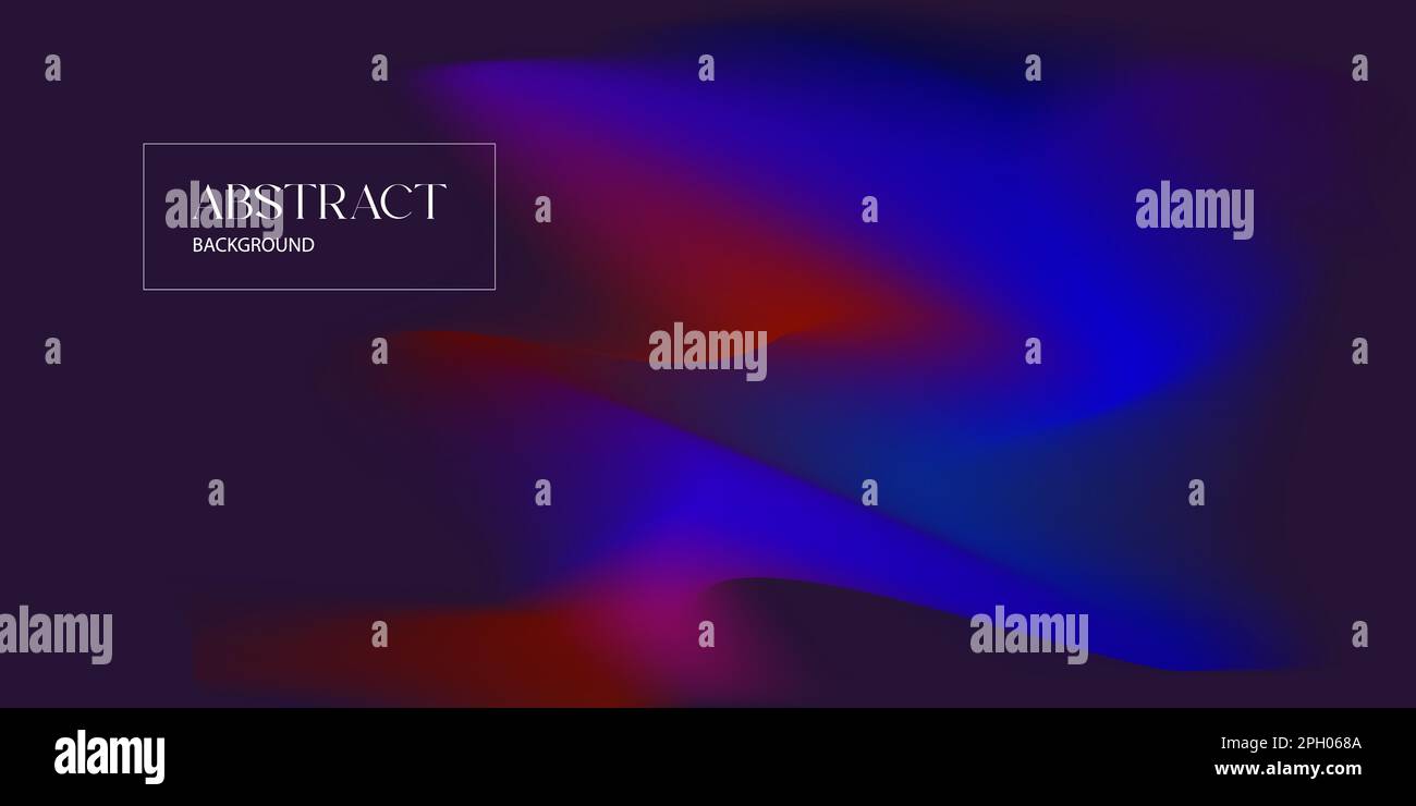 Abstract dark background design template bright neon blue gradient ...